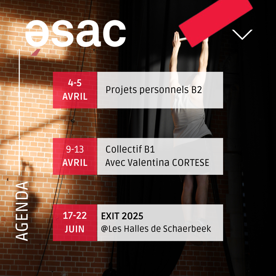 Prochainement à l'ESAC: découvrez tous nos prochains spectacles - École Supérieure des Arts du ...